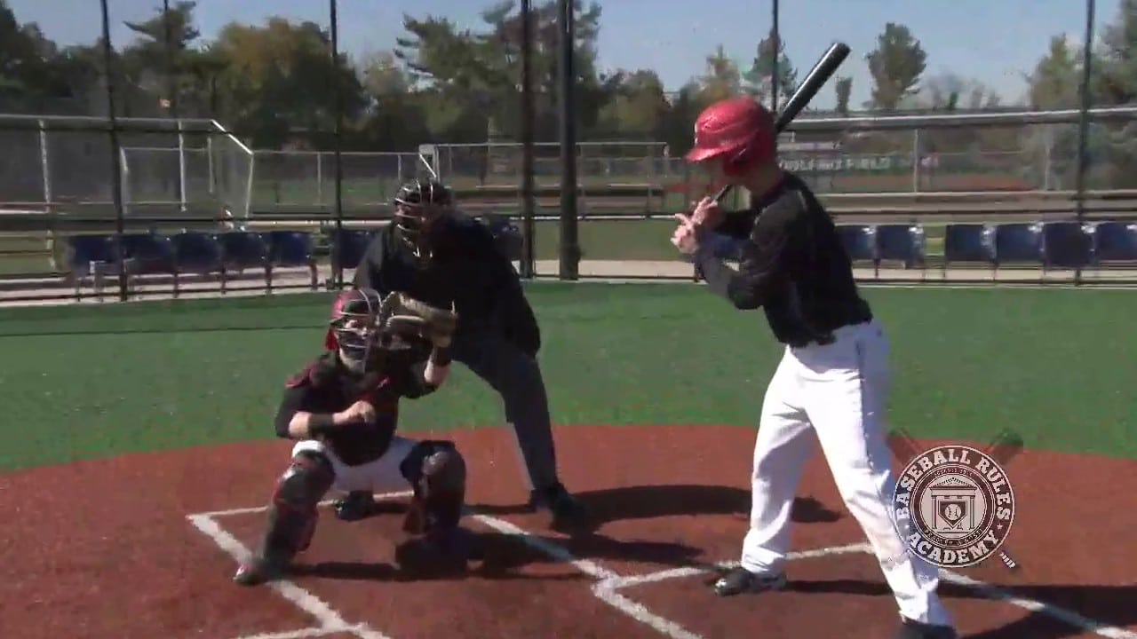 Funny Caught Looking Baseball