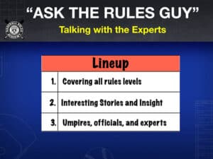Baseball Rules Academy - The rules of baseball, explained