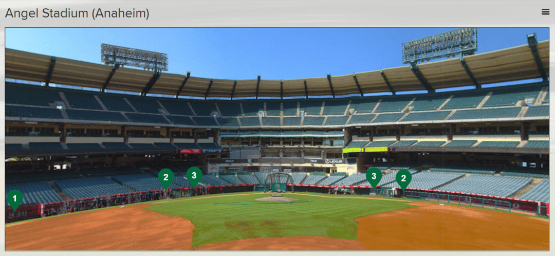 Angel Stadium- Los Angeles Angels - Baseball Rules Academy