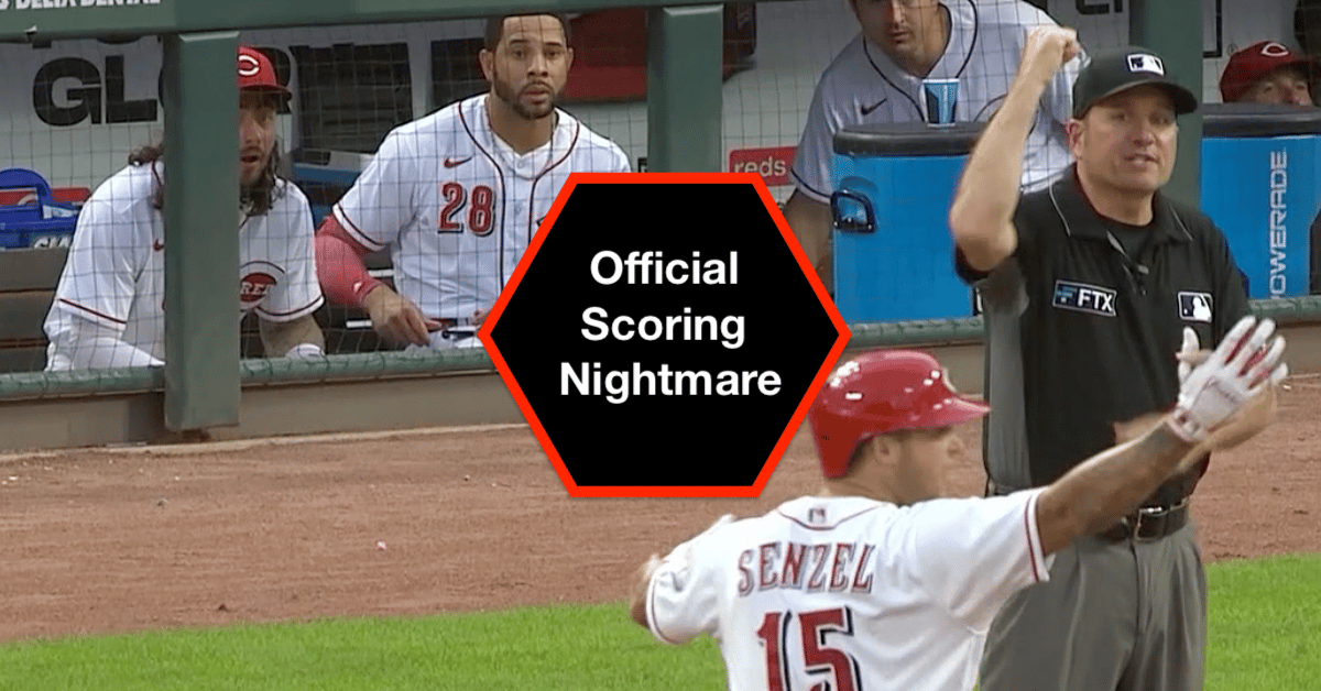 Reds' Baserunning Blunder Causes Chaos Scoring the Play - Baseball ...