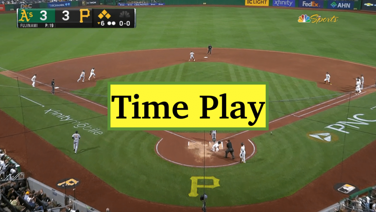 McCutchen Creates Time Play - Baseball Rules Academy