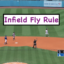 RUNNER TOUCHED BY INFIELD FLY - Baseball Rules Academy
