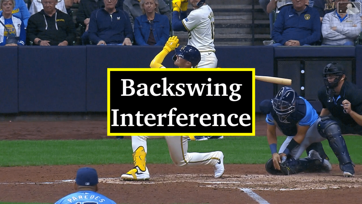 Backswing Interference 2024 - Baseball Rules Academy