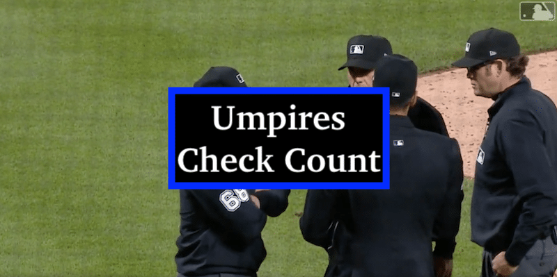 Umpire Loses the Count on the Batter - Baseball Rules Academy