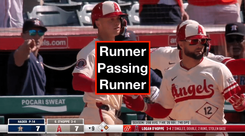 Passing the Baserunner - Baseball Rules Academy