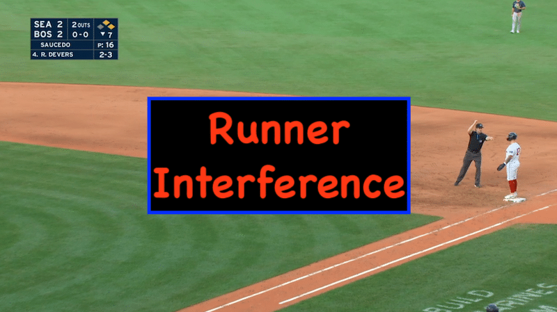Two Runner Interference Plays in 2024 - Baseball Rules Academy Two Runner Interference Plays in 2024 - Baseball Rules Academy