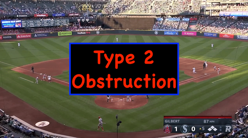 Type 2 Obstruction at Third Base in MLB 2024 - Baseball Rules Academy