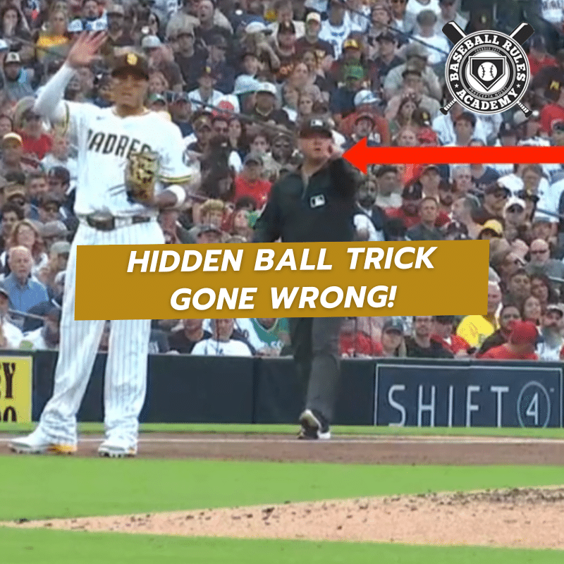 Inside the Hidden Ball Trick - Baseball Rules Academy